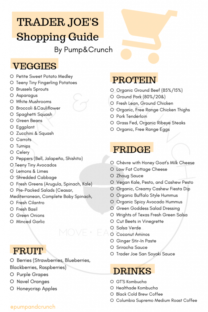 Trader Joe’s Healthy Shopping Guide